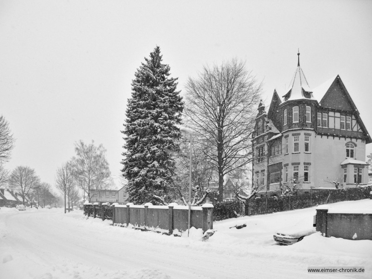 Wintereinbruch 2021 – Eimsen – Eimser Chronik