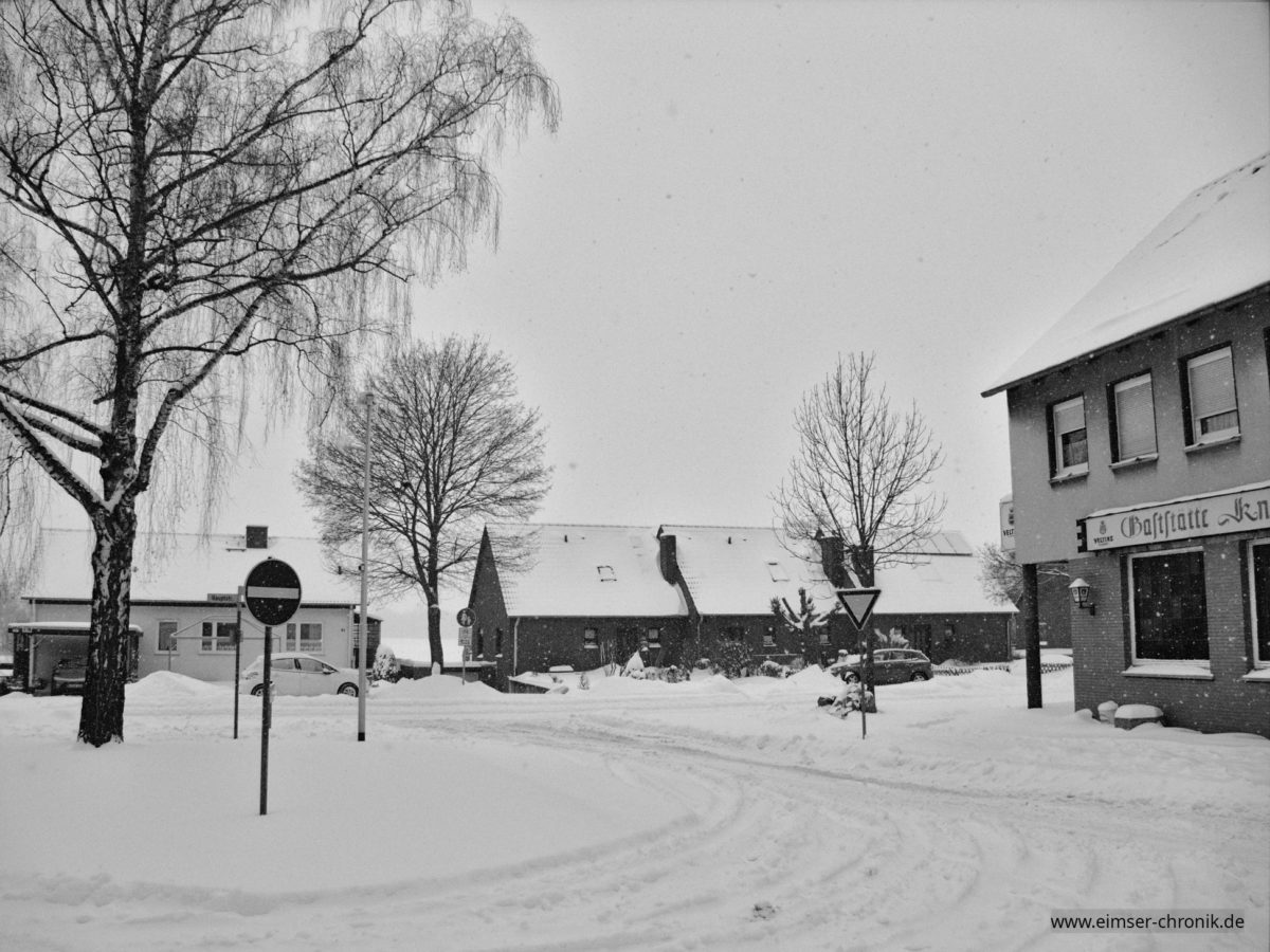 Wintereinbruch 2021 – Eimsen – Eimser Chronik
